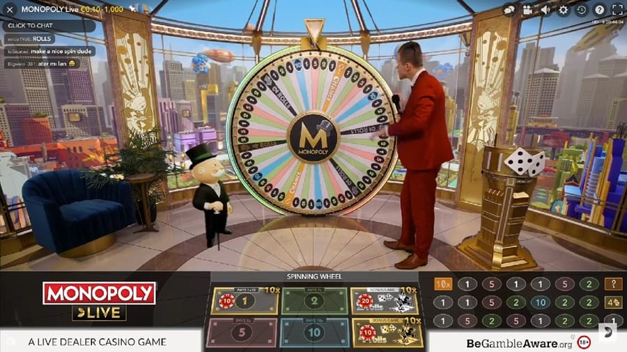 Monopoly Live - Casino Online en Chile 2024